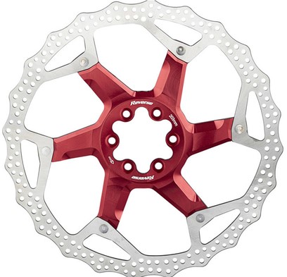 Brake Disc Rotor Bike Reverse AL/Steel 203mm Red | Bike Life Supply Co ...