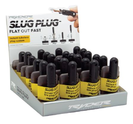 Tubeless Tyre Plugger Ryder Slug Plug PDQ Counter | Bike Life Supply Co ...