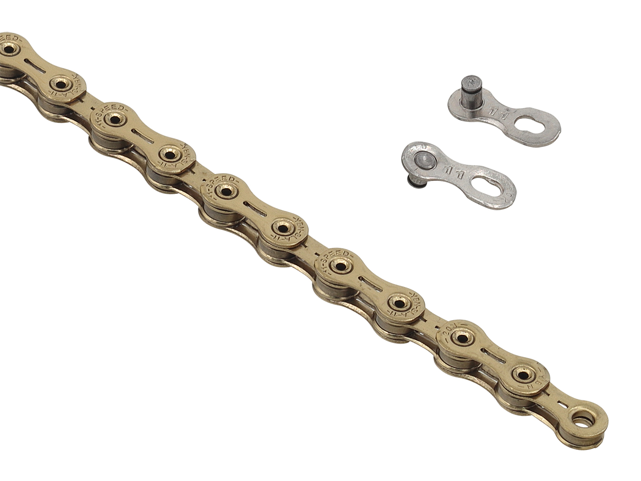 Bike chain YBN 11 speed Titanium Gold | Bike Life Supply Co | bikelife ...
