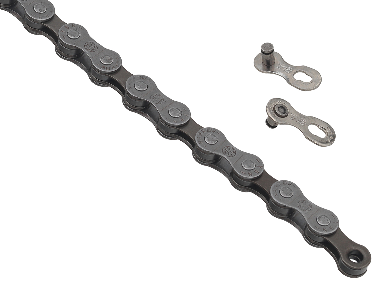 Bike chain YBN 8 speed Gray / Brown | Bike Life Supply Co | bikelife.co.nz